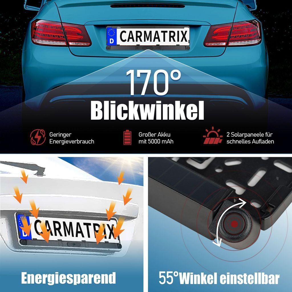 CARMATRIX Solar Funk Rückfahrsystem HD | Kaufland.de