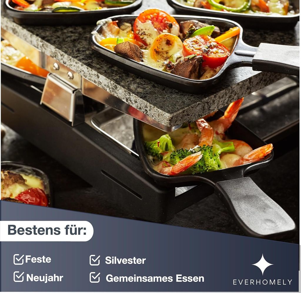 8 Personen Set Raclette Grill oval - Mit | Kaufland.de