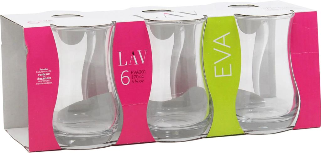 LAV Eva 6er Teeglas Set 170ml Tea Caybardagi | Kaufland.de