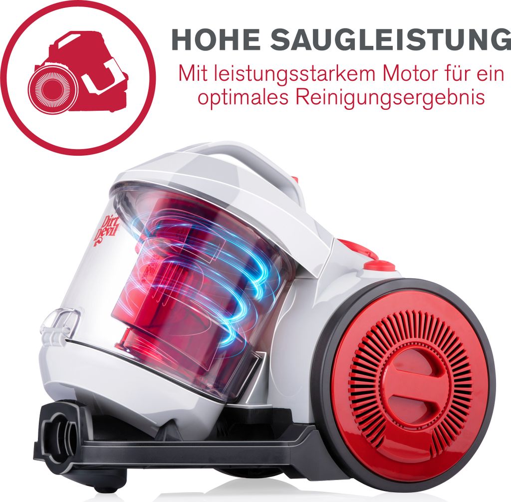 Dirt Devil Staubsauger ohne Beutel DD2503 - | Kaufland.de