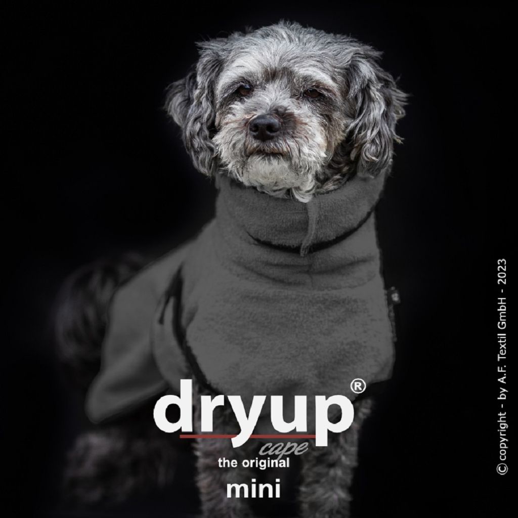 Dryup Cape Mini anthrazit 35 cm Hundemantel | Kaufland.de