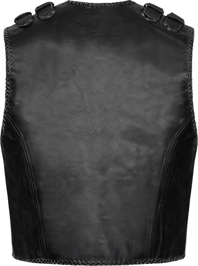 PAULGOS Kožená vesta - 100 % pravá koža - | Kaufland.sk