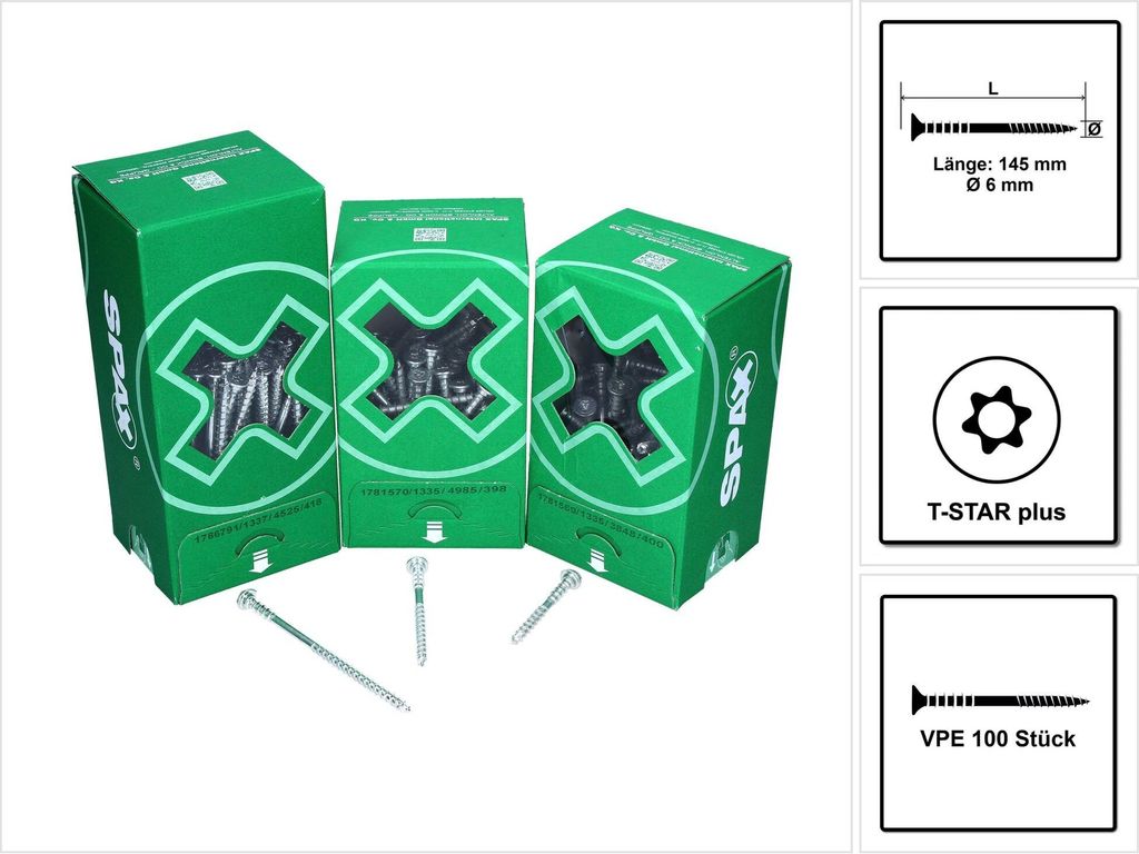 Spax Justierschraube Flachkopf T-Star Plus | Kaufland.cz