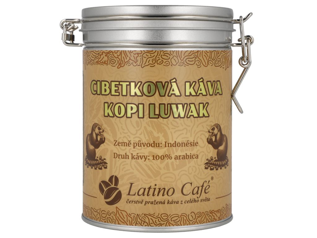 Cibetková káva Kopi Luwak v luxusní dóze | Kaufland.cz