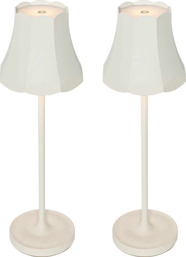 QAZQA - Retro Set mit 2 Retro-Tischleuchte I | Kaufland.de