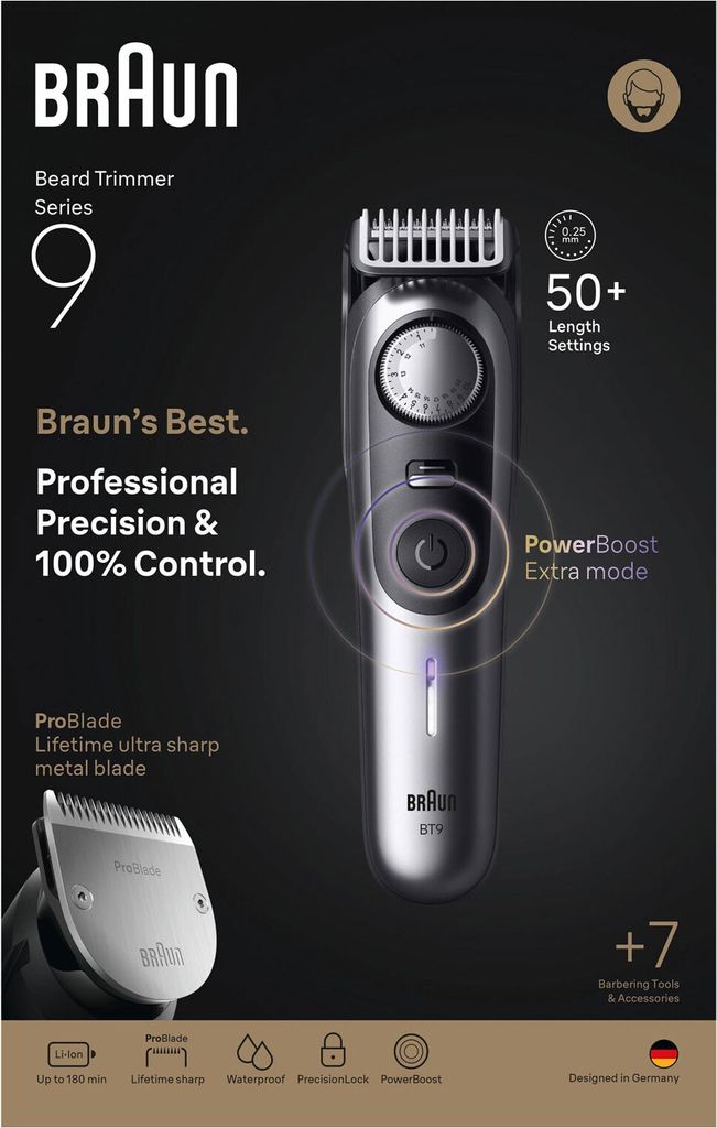Braun Series 9 Beard Trimmer BT9520 | Kaufland.de