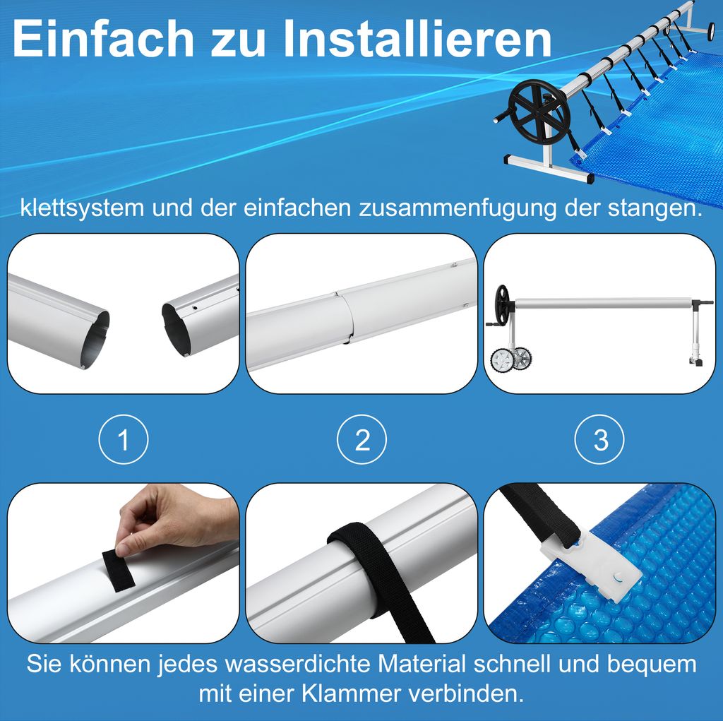 XMTECH Aufrollsystem Poolaufroller | Kaufland.de