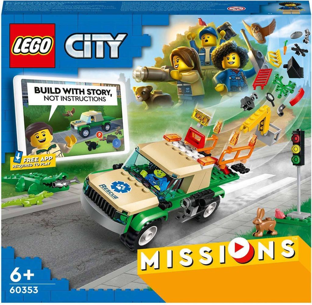 LEGO® City 60353 Záchranné mise v divočině | Kaufland.cz