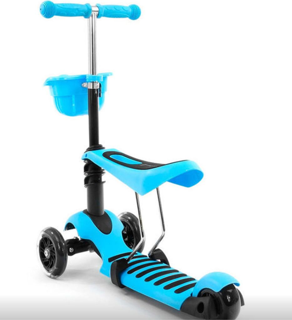 Kinder-Dreirad-Roller mit Sitz blau Dreiräder | Kaufland.de