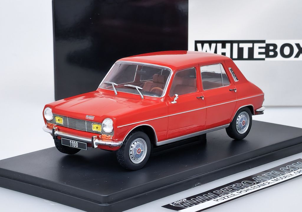 Simca 1100 (1969) Červená Whitebox 1:24 | Kaufland.cz
