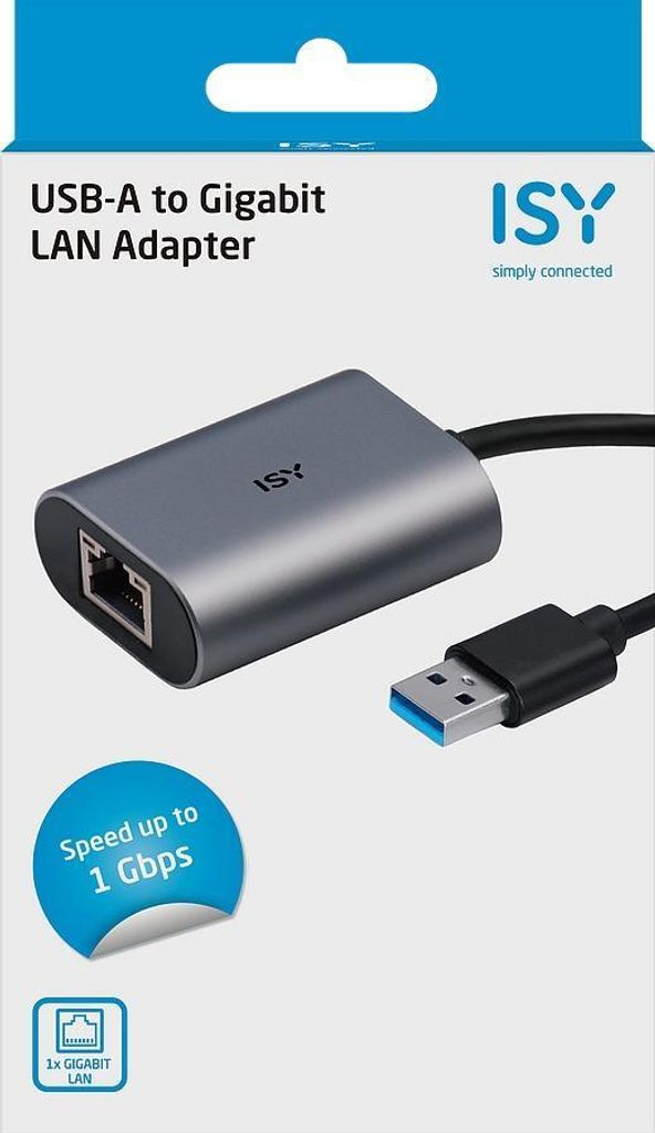 ISY USB-A to Gigabit LAN Adapter | Kaufland.de