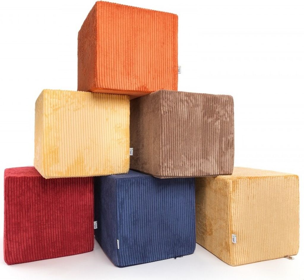 Pouffe Block Kordsamt Sessel - Weich und | Kaufland.de