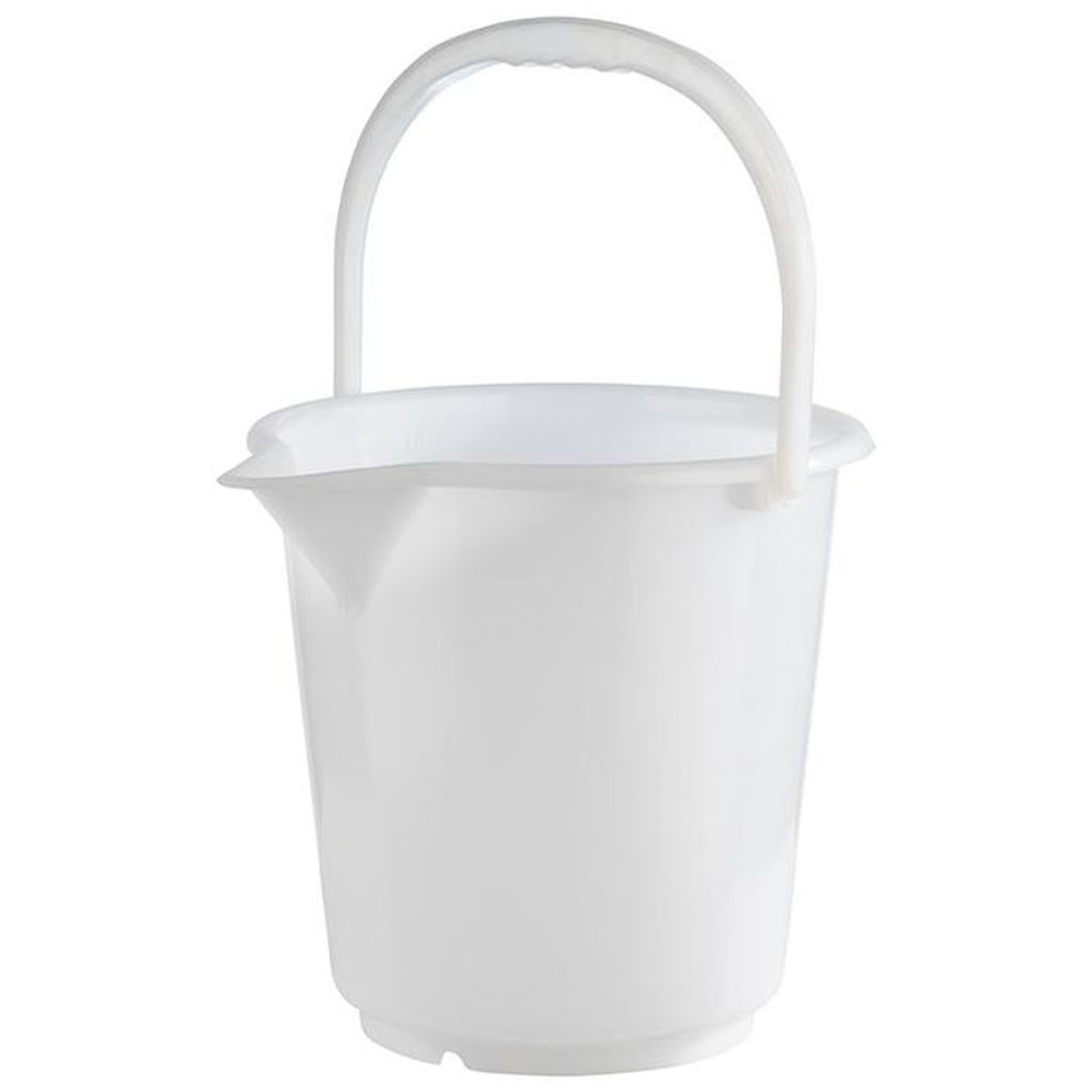 Profi-Eimer mit Ausgießer weiß innenliegende | Kaufland.de