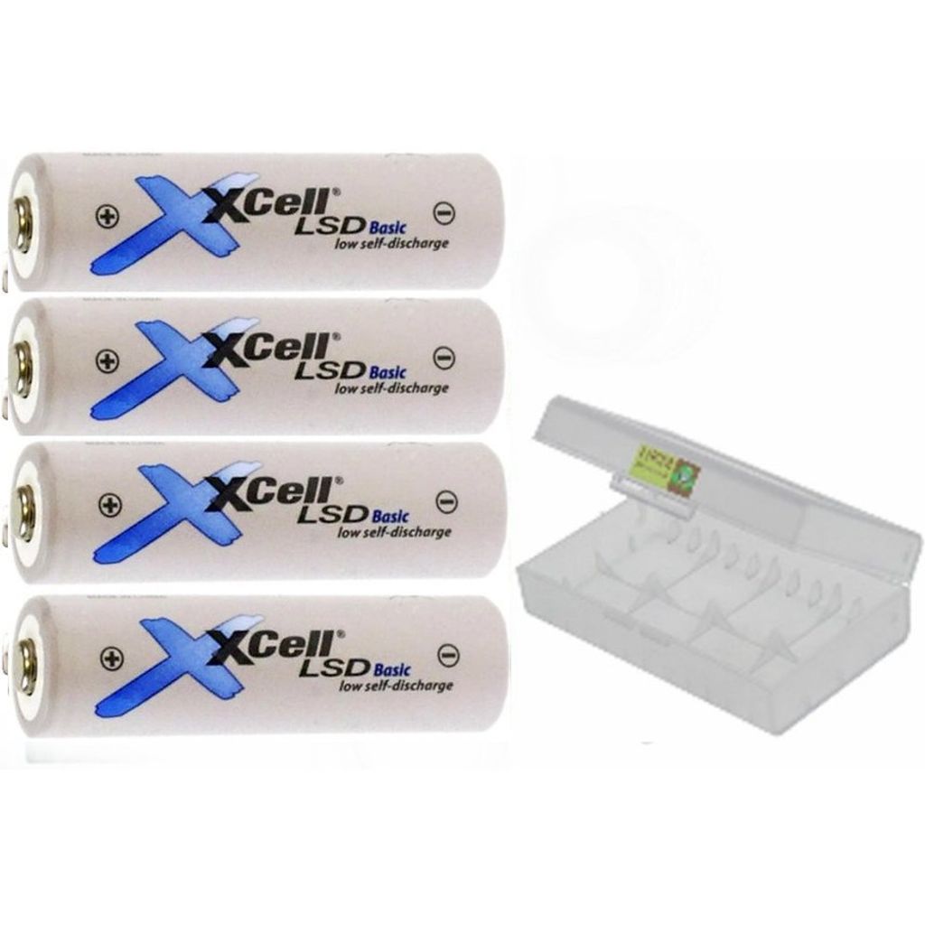 4 x XCell Micro AAA Akku LSD Basic Ni-Mh 1,2V | Kaufland.de