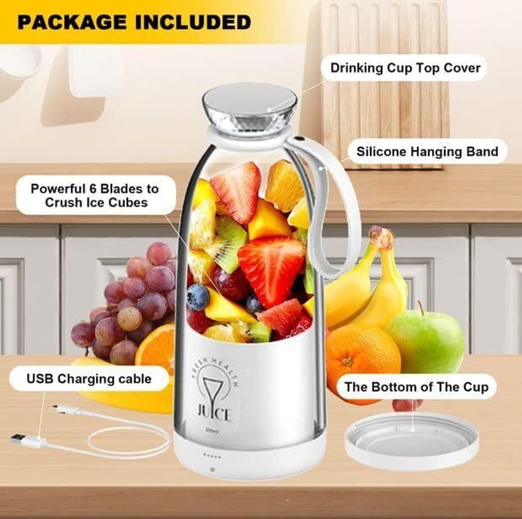 Tragbare Mixerflasche, 500ml tragbarer Mixer, | Kaufland.de