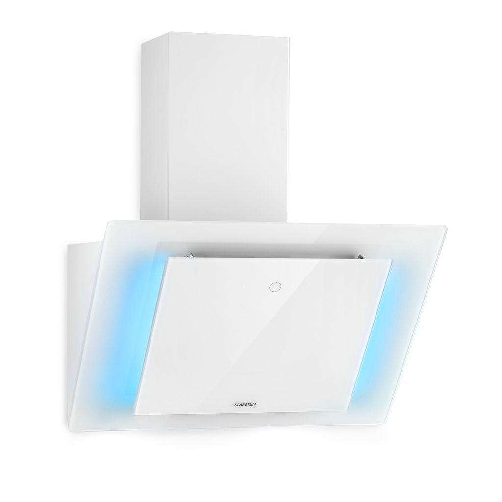 Klarstein Eleonora - Šikmý digestor 60 cm biely