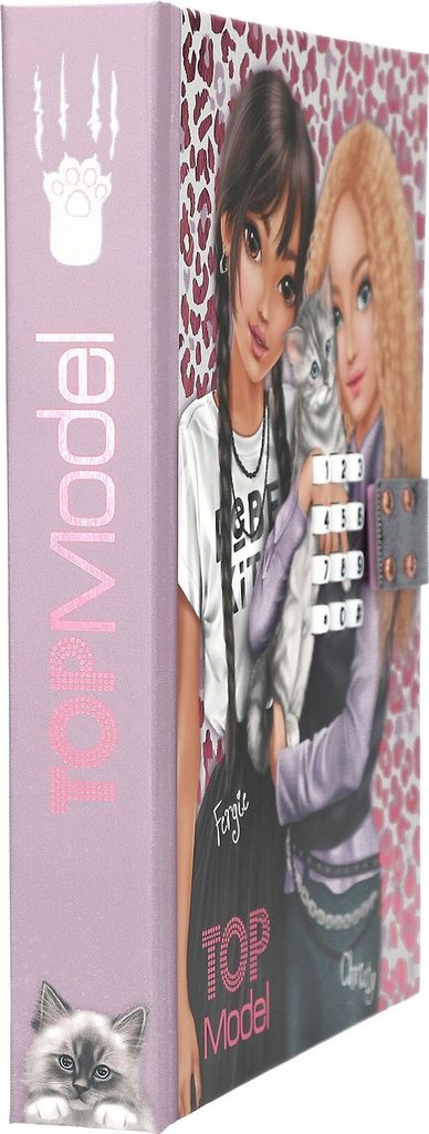 Depesche TOPModel tajný kódový deník REBEL KITTY se zvukem