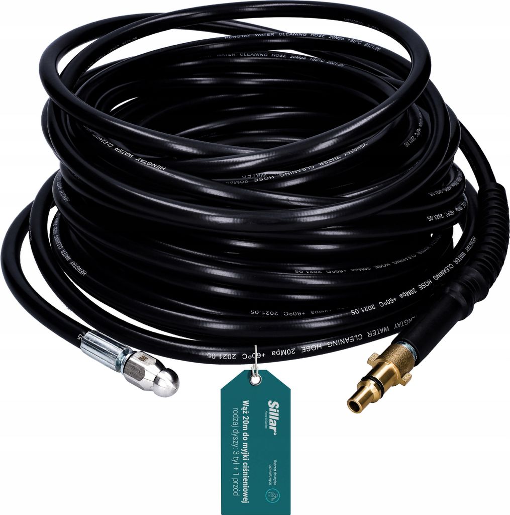 Sillar hadica 20M Tryska: 3+1 Čistenie odtoku Pre umývací