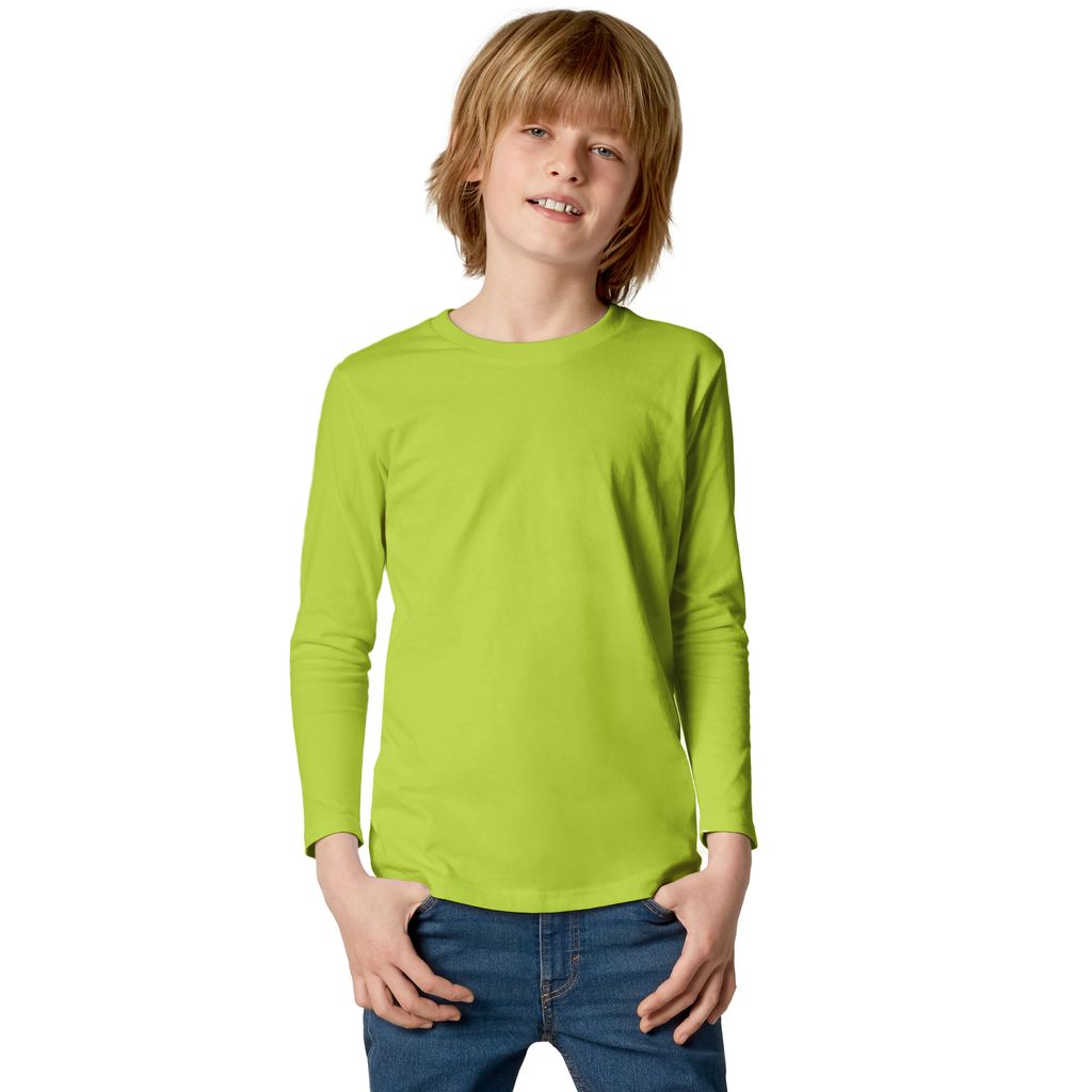 dressforfun Langarm-Shirt Kinder - hellgrün, | Kaufland.de