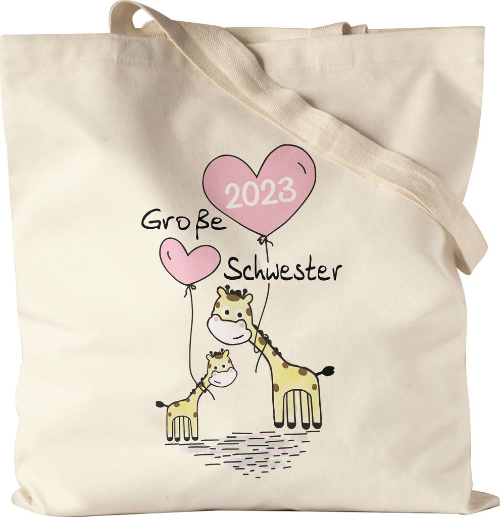 Ich werde Große Schwester 2023 Jutebeutel | Kaufland.de