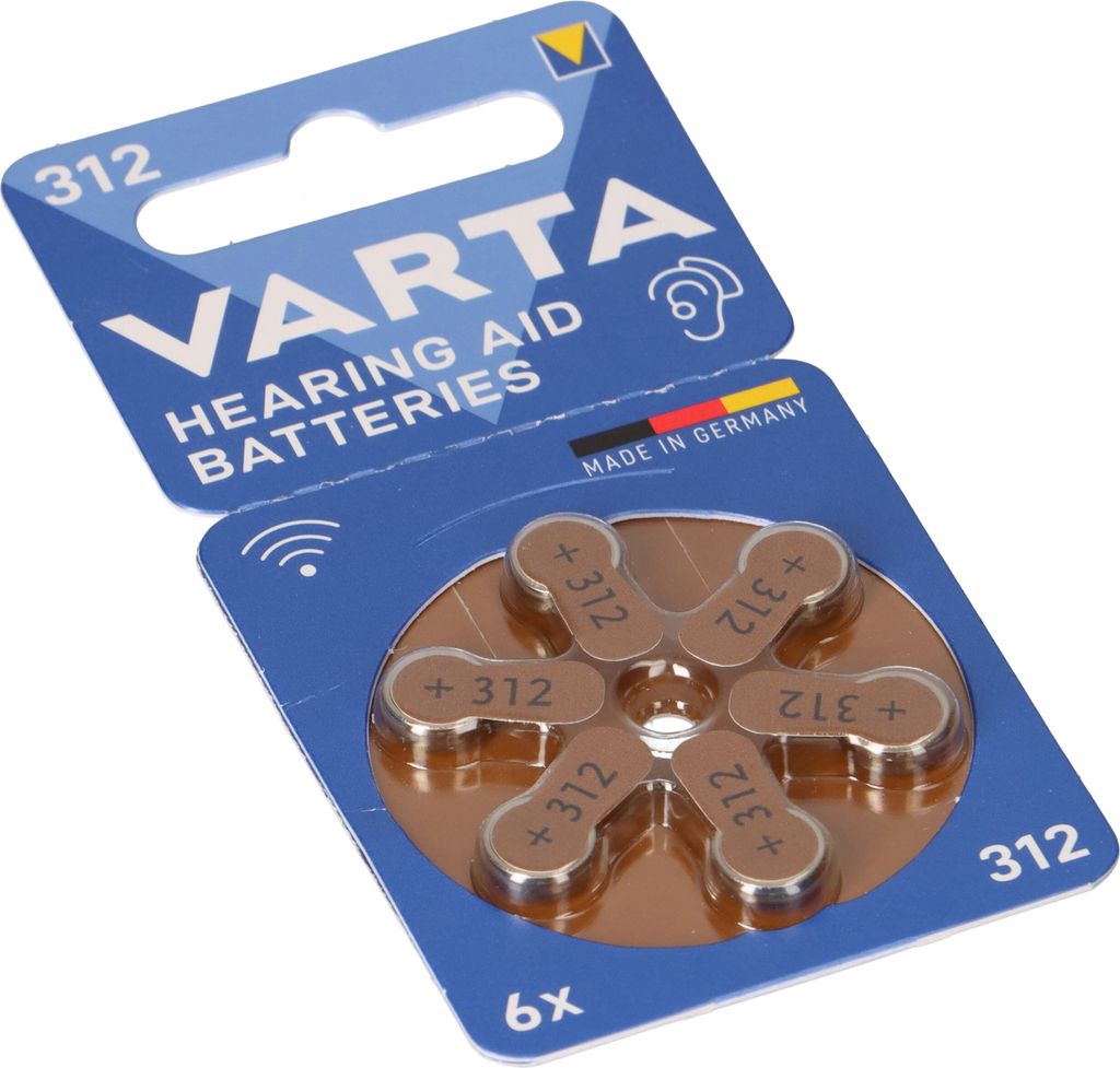 60x Varta Hearing Aid Batterie 312 PR41 | Kaufland.de