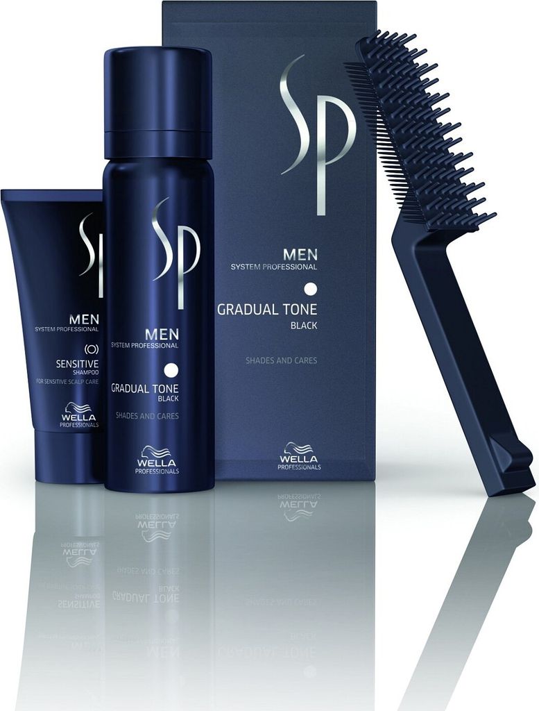 Wella SP Mousse Men Gradual Tone Black | Kaufland.de