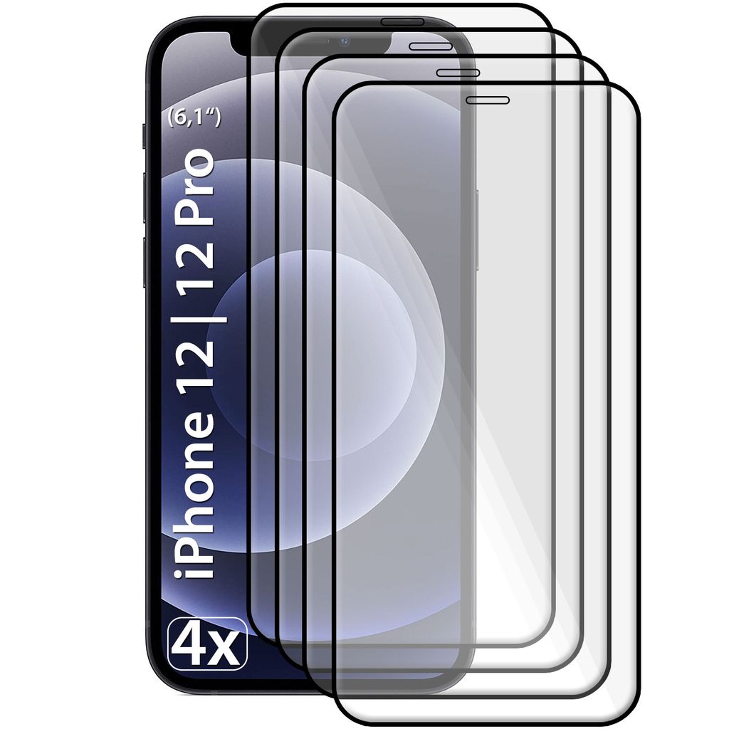 4x Fullcover 9D Panzerglas iPhone 12 | 12 Pro | Kaufland.de
