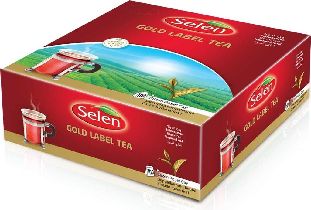 SELEN Gold Label Tea Teebeutel