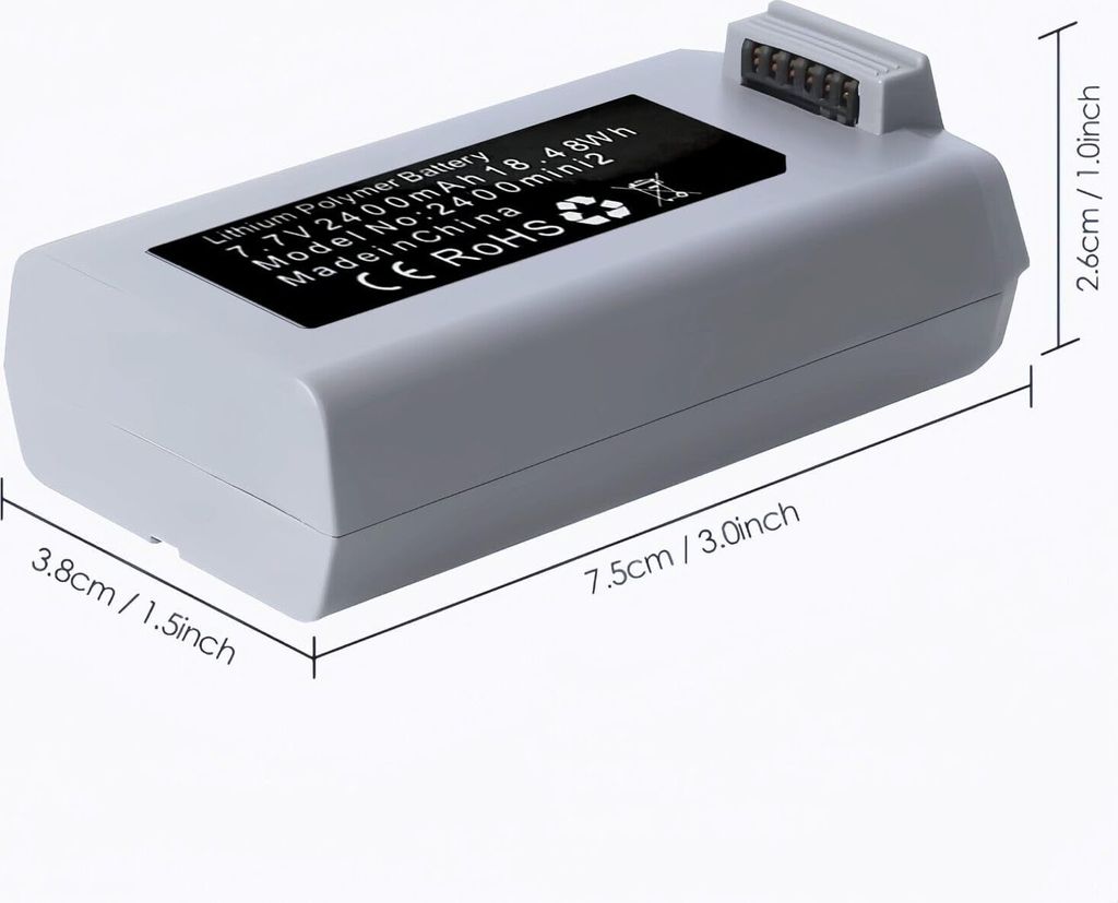 2-pack Intelligent Fight Baterie pro DJI Mini4K/Mini Obrázek produktu 4