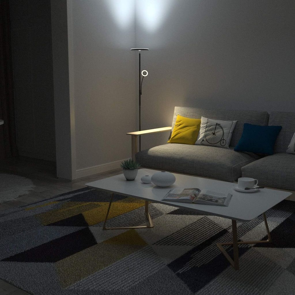 ANTENLICHT 35W Stehlampe LED Dimmbar Schwarz | Kaufland.de