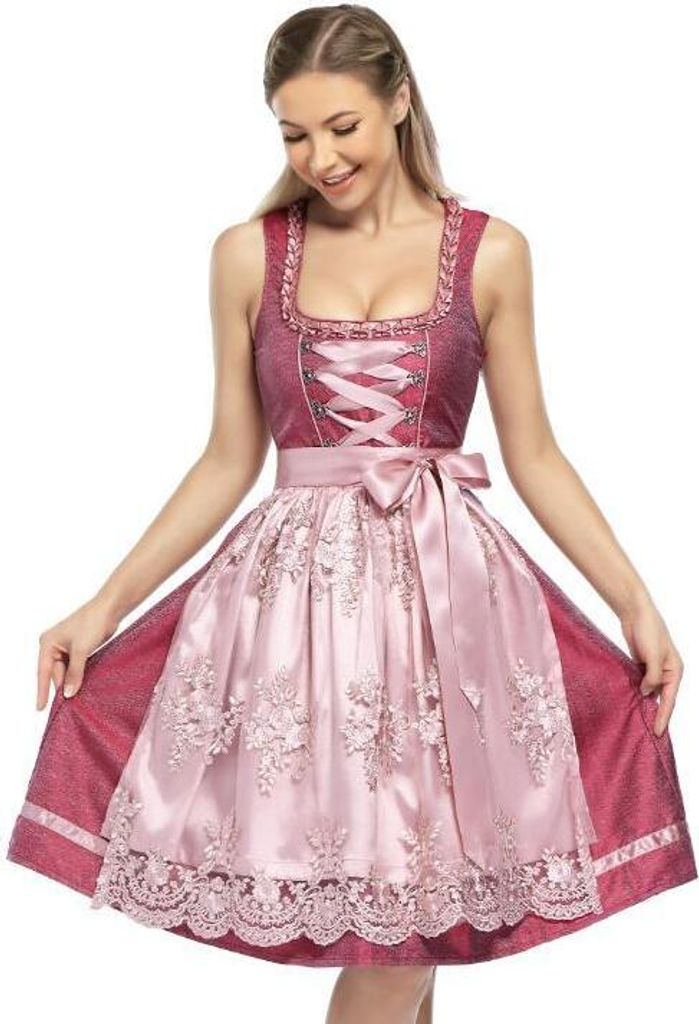 Acekool Dirndl Damen Midi Trachtenkleid | Kaufland.de