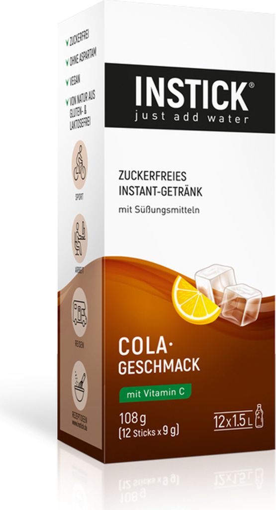 INSTICK Getränkepulver Cola für 12 x 1,5 L | Kaufland.de
