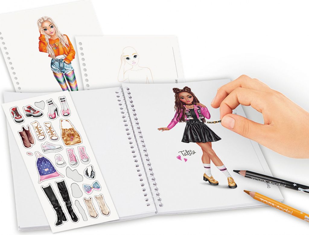 Depesche TOPModel Pocket Malbuch Omalovánky | Kaufland.cz