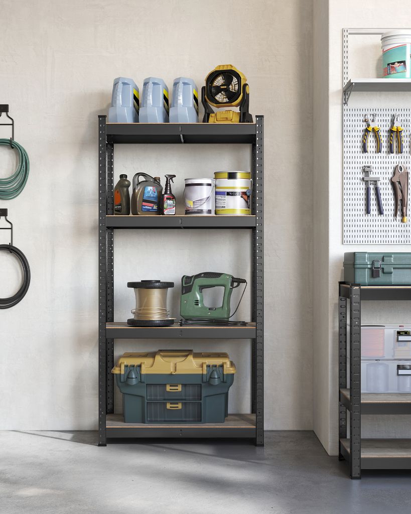 SONGMICS Standregal, 4 Ablagen, verstellbar, | Kaufland.de