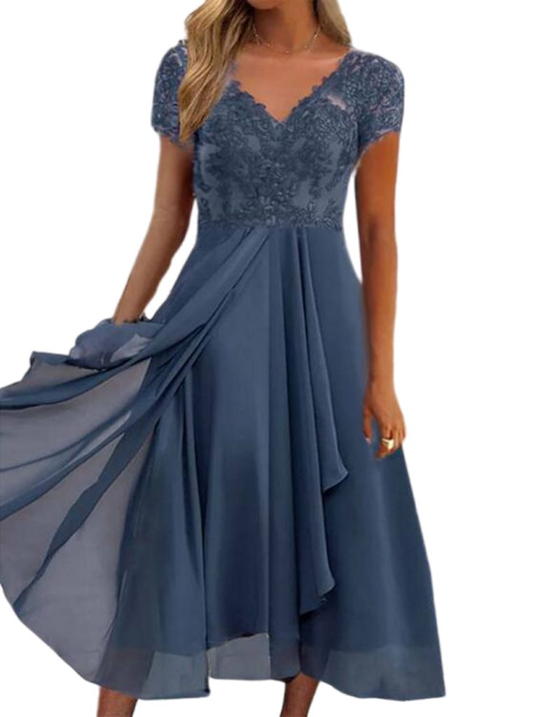 Damen Abendkleider Spitzenkleid Drinnen Kleid | Kaufland.de