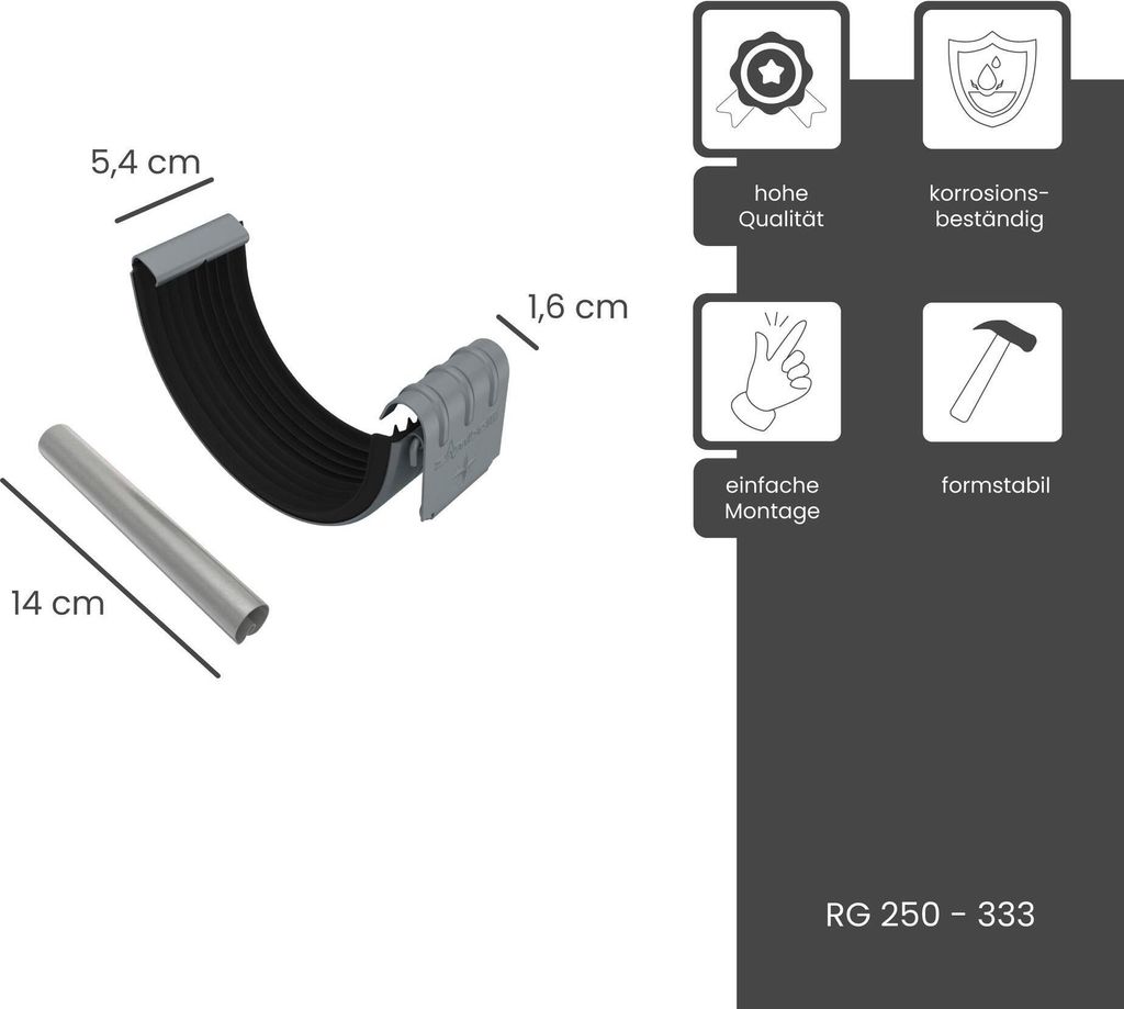ZAMBELLI Rinnenverbinder verzinkt inkl. | Kaufland.de