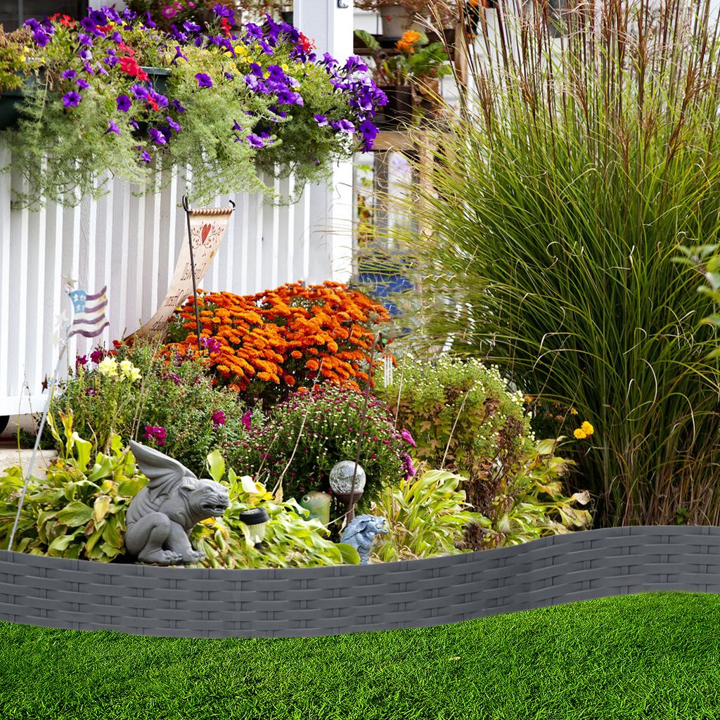 LZQ Ratanové obruby na trávník Obruby na | Kaufland.cz