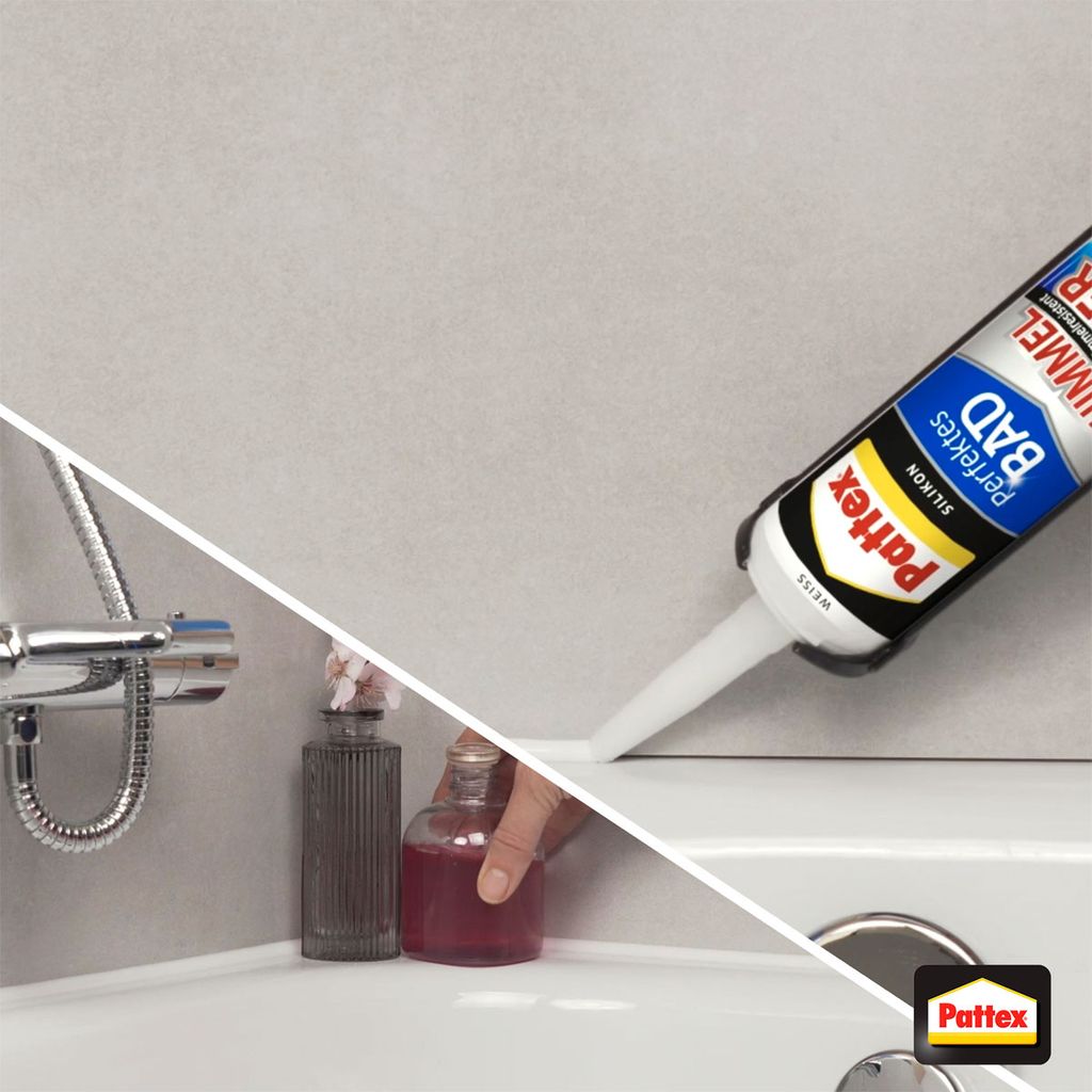 Sanitární silikon - bílý - 1 x 280 ml opravný | Kaufland.cz