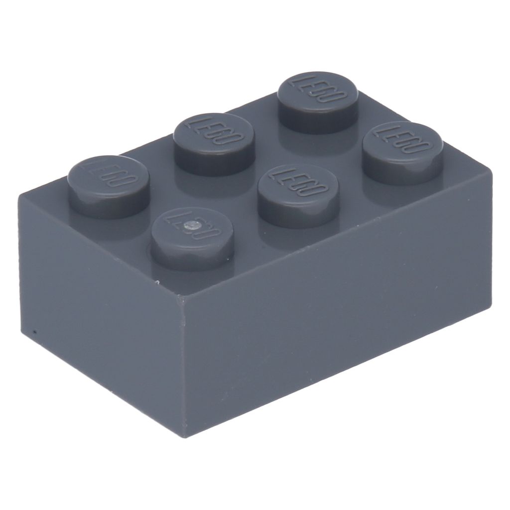 LEGO® 2x3 kostky Vysoké kostky Tmavě šedá - | Kaufland.cz