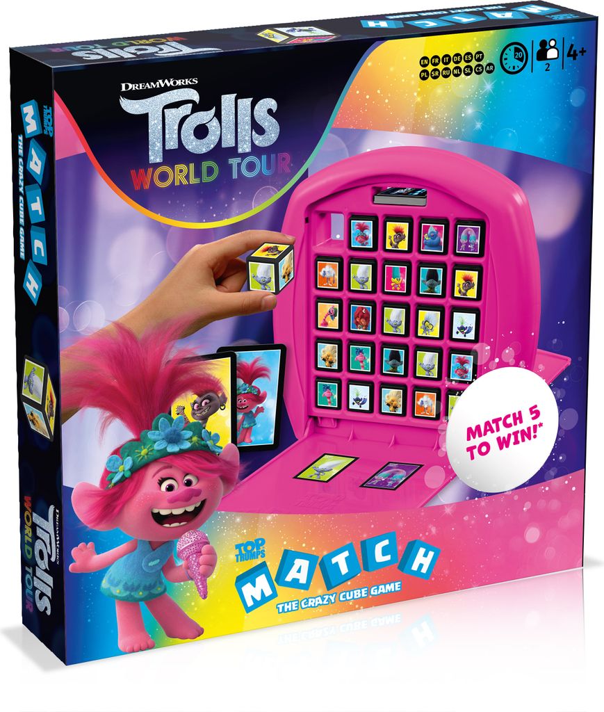 MATCH Trolls 2 Würfelspiel Kinderspiel Spiel | Kaufland.de