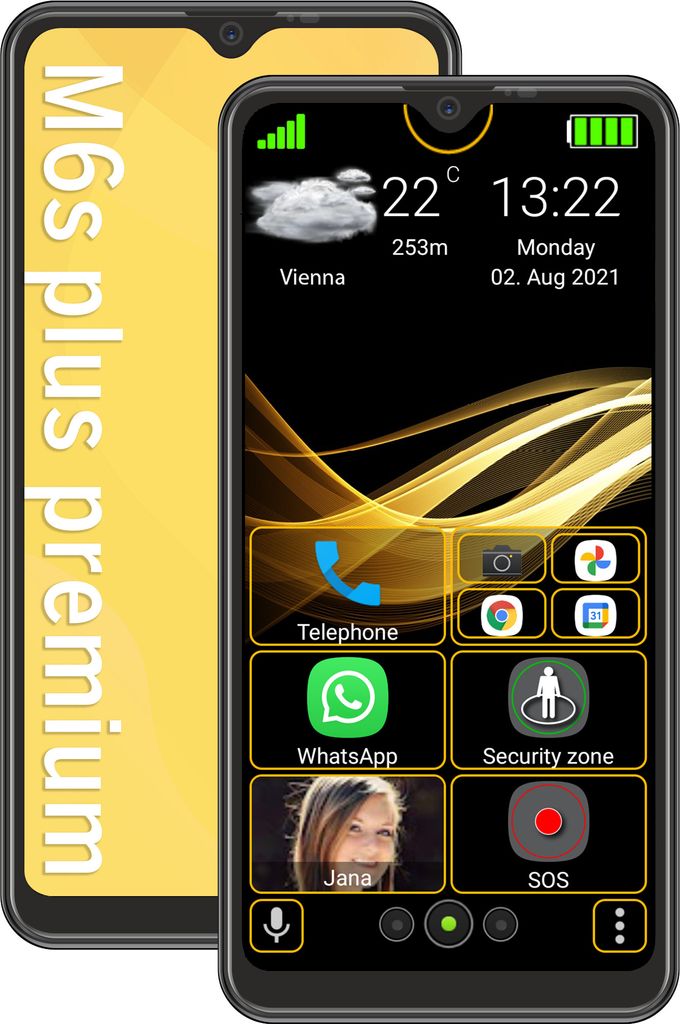 Bea-fon M6s plus - 15,9 cm (6.26 Zoll) - 3 GB | Kaufland.cz