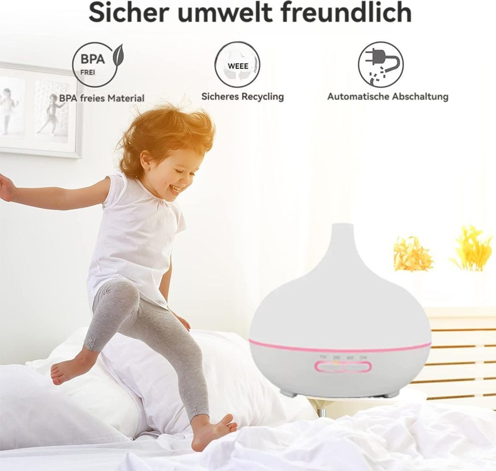 Luftbefeuchter, Diffuser, Aroma, 550ml | Kaufland.de