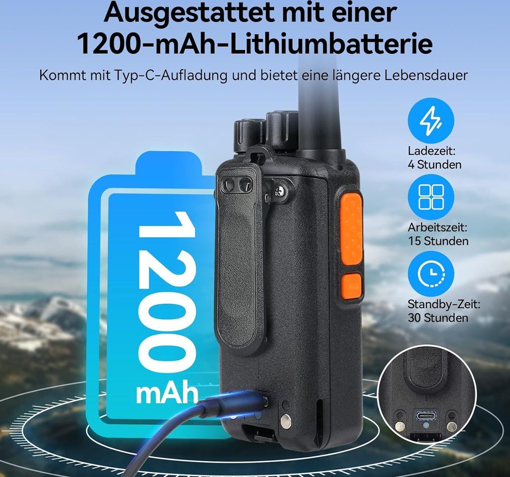 Retevis RB669 Freenet Funkgeräte, 6 Freenet | Kaufland.de