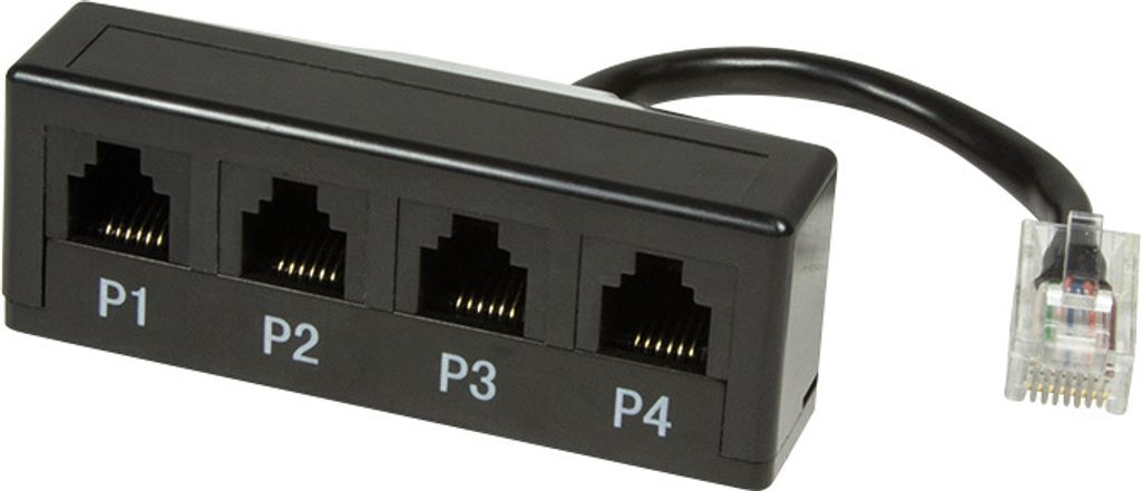 LogiLink Telefon Splitter 4-fach Farbe: | Kaufland.de