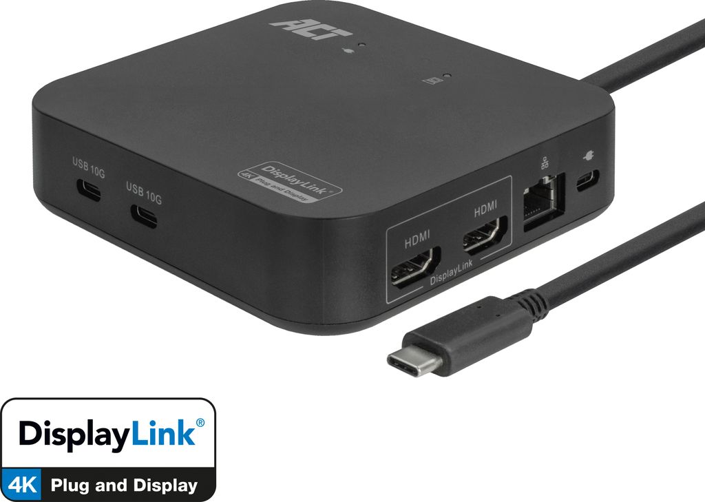 ACT USB-C Docking Station 4K, für 2 HDMI | Kaufland.de