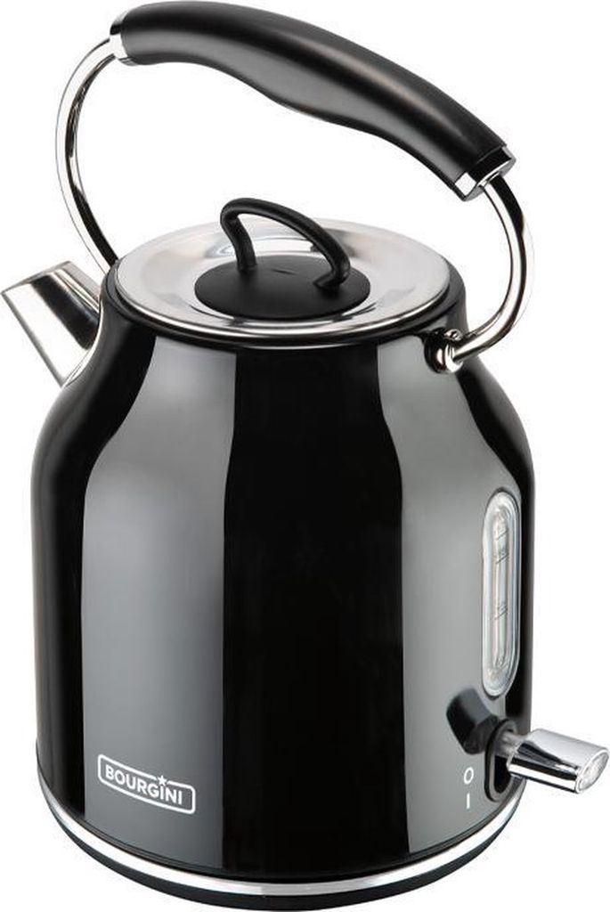 Bourgini Nostalgic Waterkoker Deluxe - Zwart | Kaufland.de