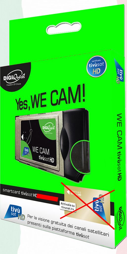 TiVuSat DIGIQuest We CAM SmarCam HD CI+ Modul | Kaufland.de