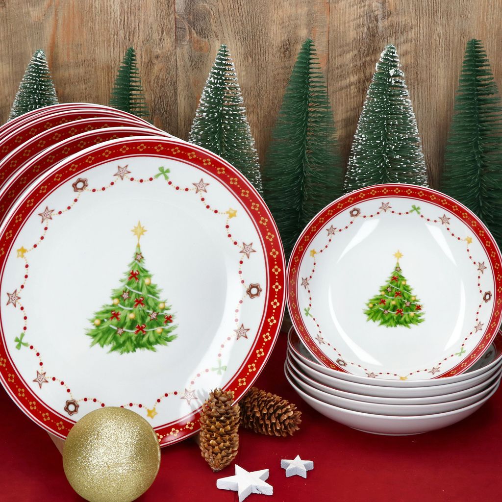12tlg Tafelservice Weihnachtstraum 6 Personen | Kaufland.de