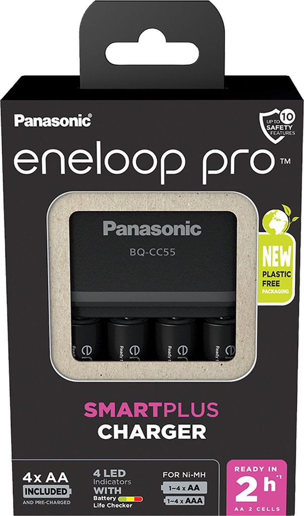 Panasonic Eneloop Smart Plus Ch. BQ-CC55 | Kaufland.de