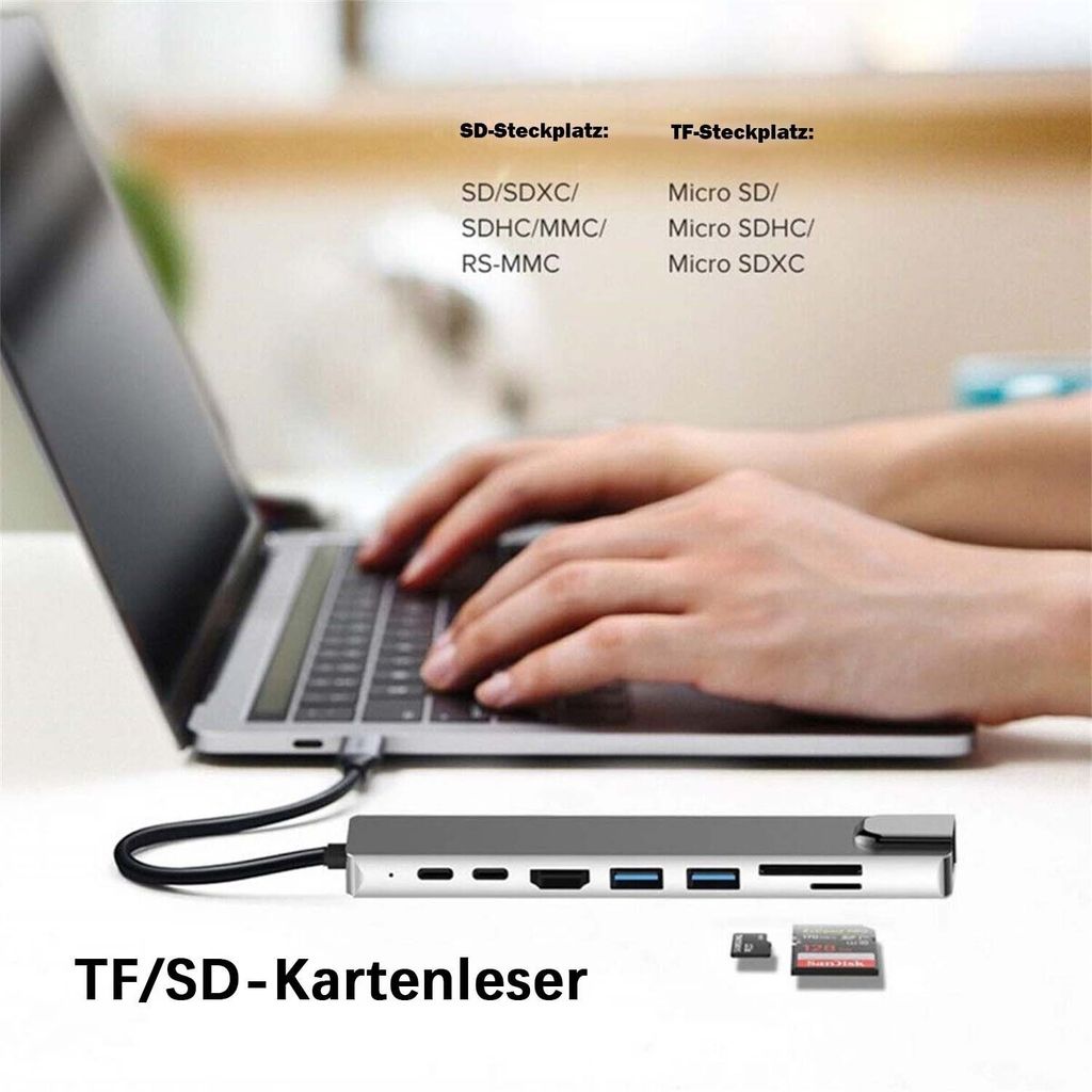 8-in-1-Multiport-Hub-Adapter, | Kaufland.de